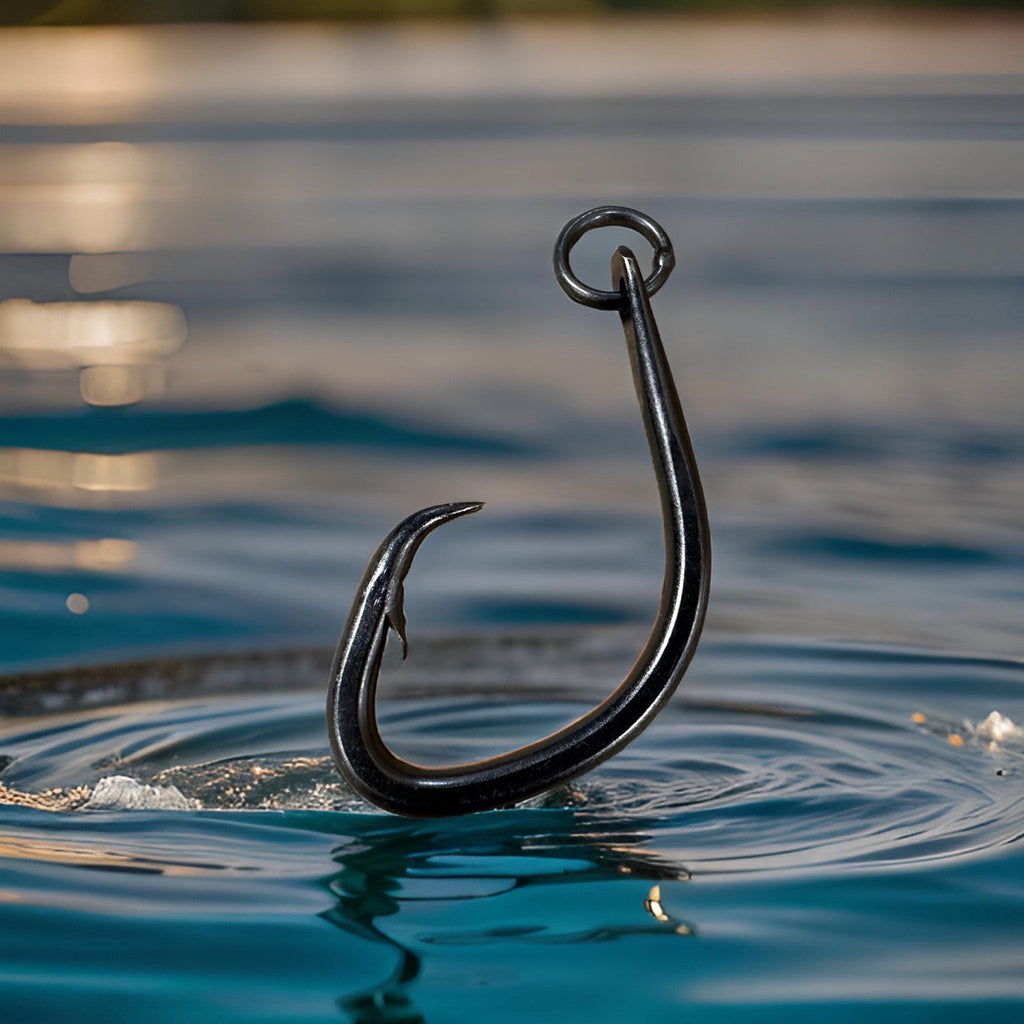 Quick Rig - Charlie Brown Hooks (HD - Matte Black) with Welded Rings