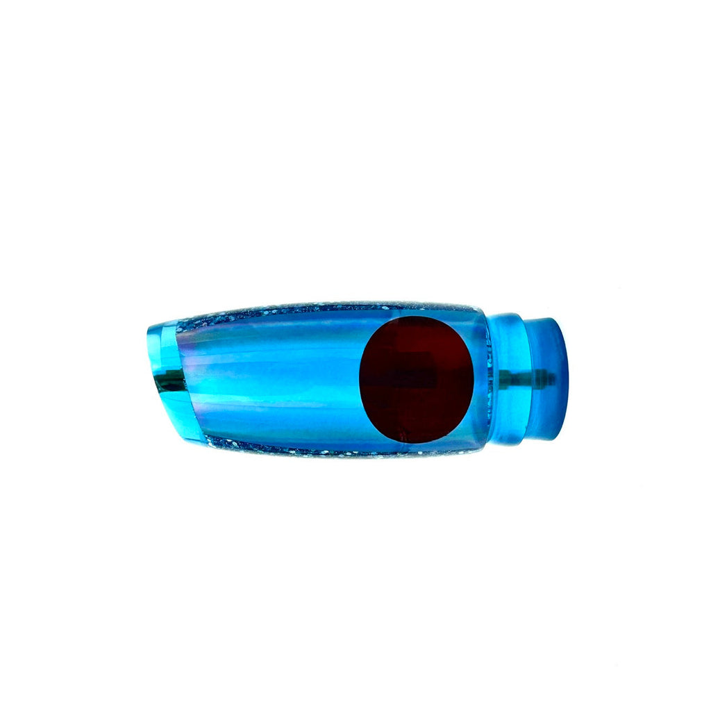 Koya Lures - Double Plunger - Blue Resin Holo Silver Glitter